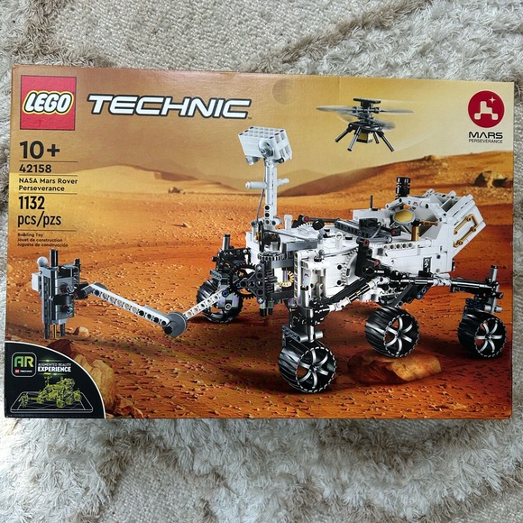 Lego | Toys | Lego Technic Nasa Mars Rover Perseverance White And Black ...